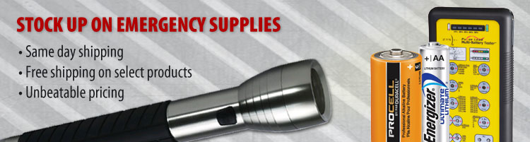 Long Lasting Batteries for Doomsday Prepper's Supplies